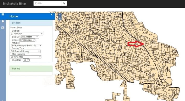 Bhu Naksha Bihar (बिहार भू नक्शा 2026) Bihar Bhumi Map